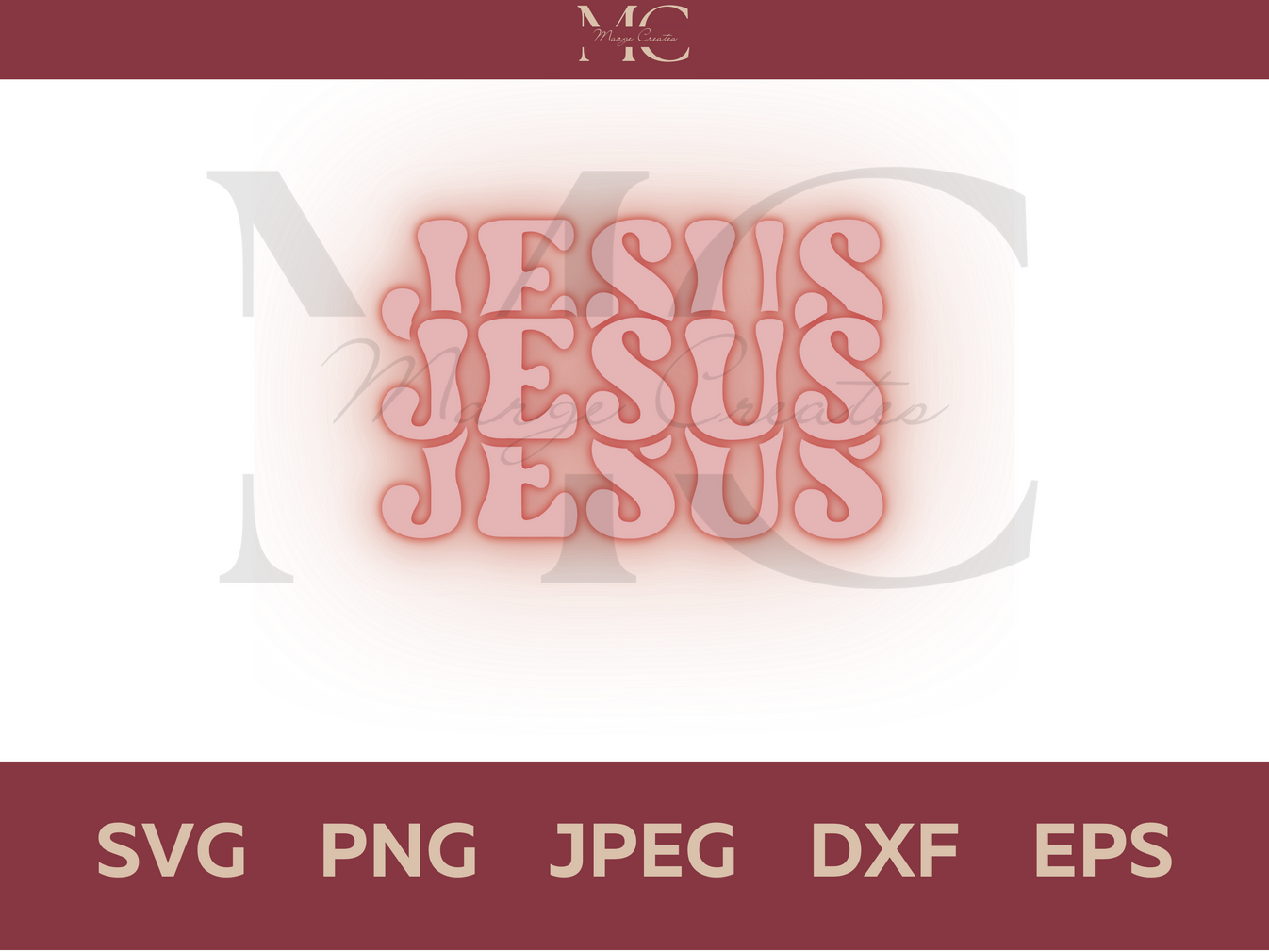 Jesus PNG & SVG Design 5 – Marge Creates