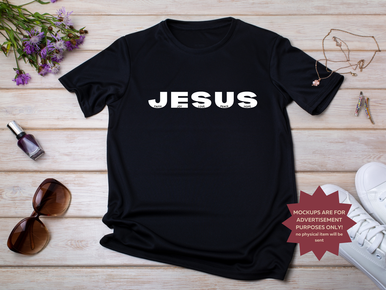 Marge Creates -Jesus - Faith, Joy, Love, Peace, Hope Design PNG & SVG